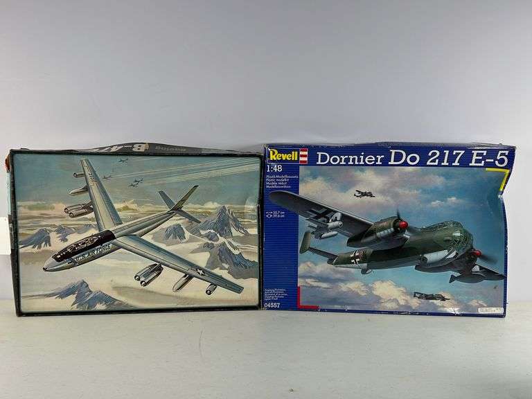 (2) Plane Model Kits in Box - RES Auction Services