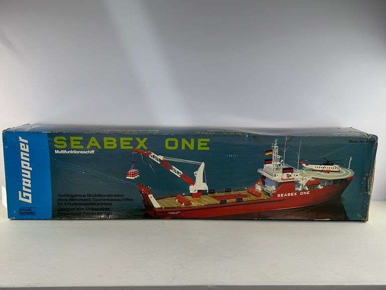 Seabex One Model Ship in Box - RES Auction Services