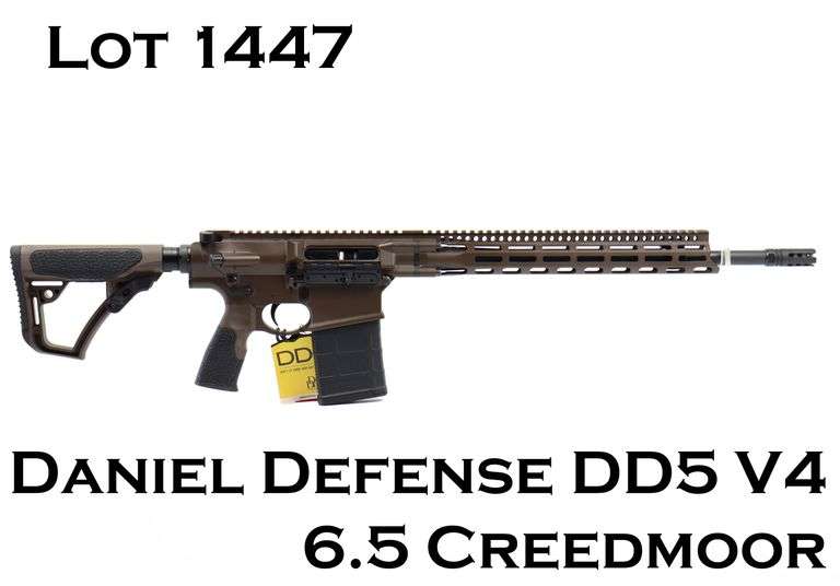 Daniel Defense DD5 V4 6.5 Creedmoor Semi Auto Rifle - RES Auction Services
