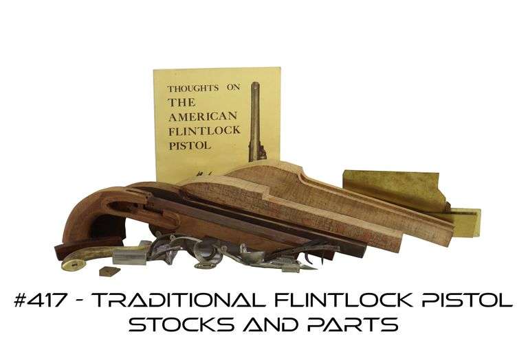 Traditional Flintlock Pistol Stocks and Parts - RES Auction Services
