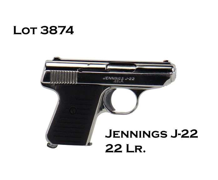 Jennings J-22 22LR Semi Auto Pistol - RES Auction Services