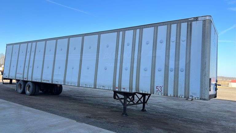 "ABSOLUTE" 1995 Wabash 53' Dry Van Trailer - RES Auction Services