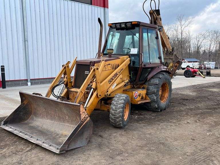 "ABSOLUTE" 1994 Case 580 Super K Backhoe - RES Auction Services