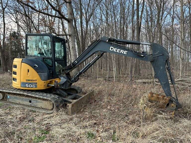 John Deere 50G Mini Excavator - RES Auction Services