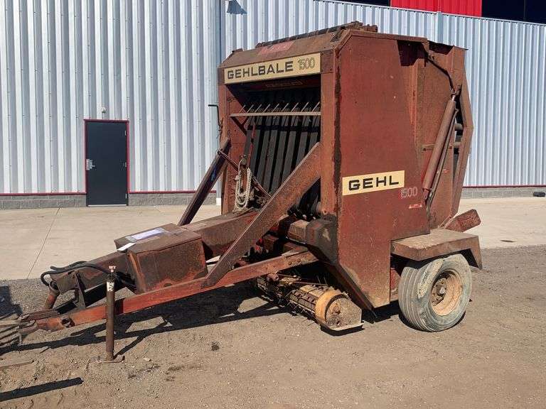 "ABSOLUTE" Gehl 1500 Round Baler - RES Auction Services
