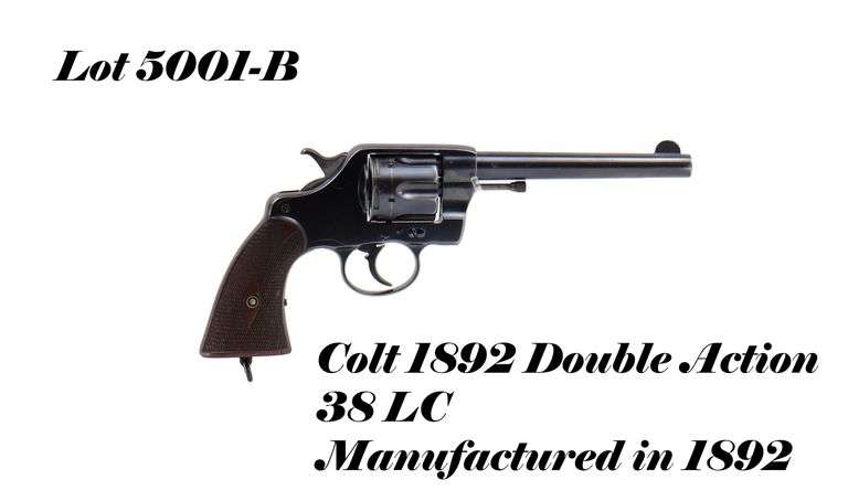 Colt 1892 DA 38 38LC Double Action Revolver - RES Auction Services