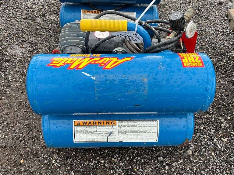 "ABSOLUTE" Air Mate 2HP Compressor - RES Auction Services