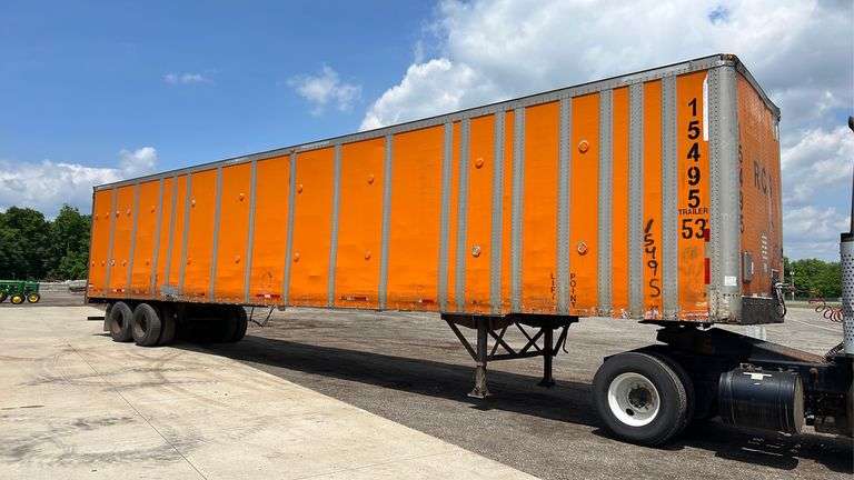 "ABSOLUTE" 1992 Wabash 53' Dry Van Trailer - RES Auction Services