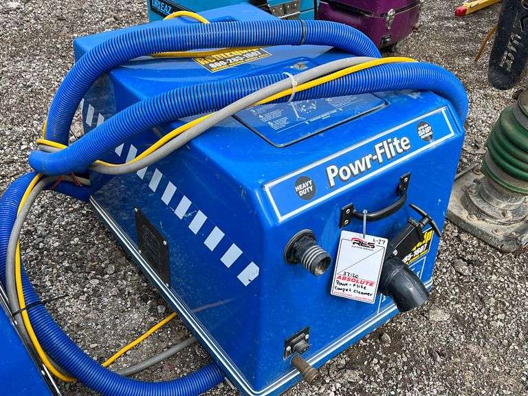 "ABSOLUTE" Powr-Flite Carpet Cleaner - RES Auction Services