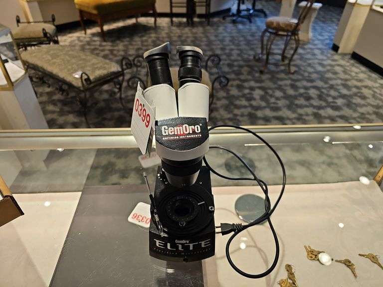 GemOro Elite Precision Microscope - RES Auction Services