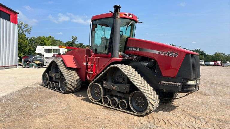 2002 Case STX 450 Track Tractor - RES Auction Services