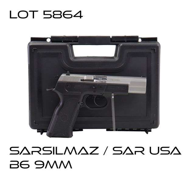 Sarsilmaz / SAR USA B6 9MM Semi Auto Pistol - RES Auction Services
