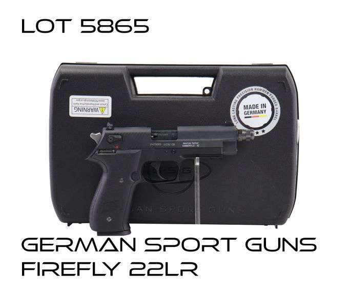 German Sport Guns Firefly 22LR Semi Auto Pistol - RES Auction Services