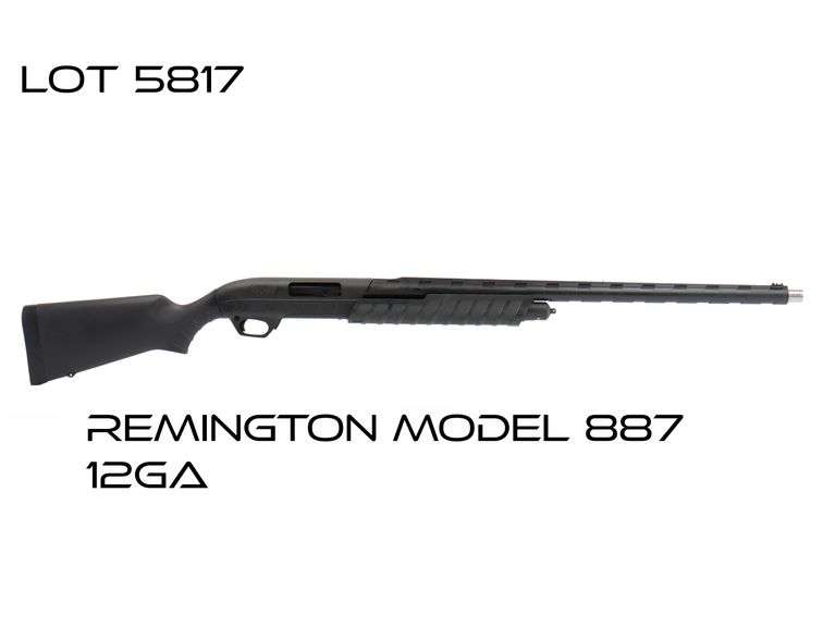 Remington Model 887 12GA Pump Action Shotgun - RES Auction Services