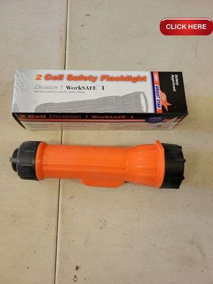 2 cell safety flashlight (2) - Rideau Auctions