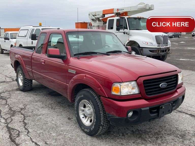 2009 Ford Ranger Sport 4x4 Pickup - Rideau Auctions