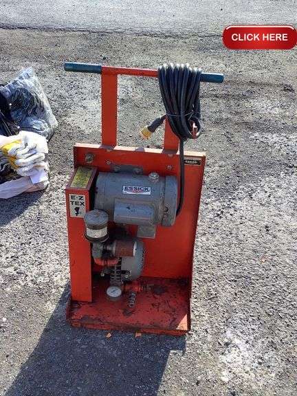 E-z Tex pump & electric motor - Rideau Auctions