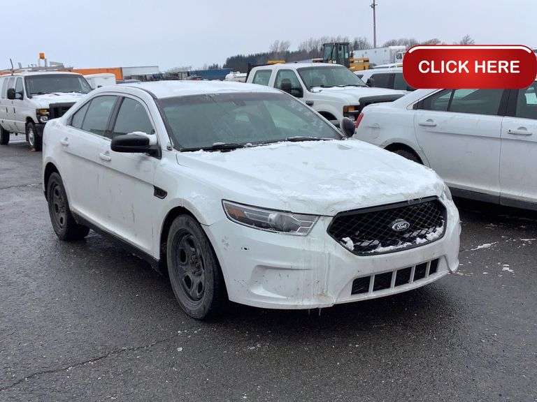 2016 Ford Taurus Police Interceptor Sedan - Rideau Auctions