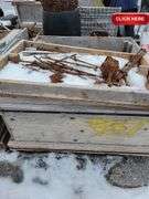 7 bins of rebar and assorted hardware - Rideau Auctions