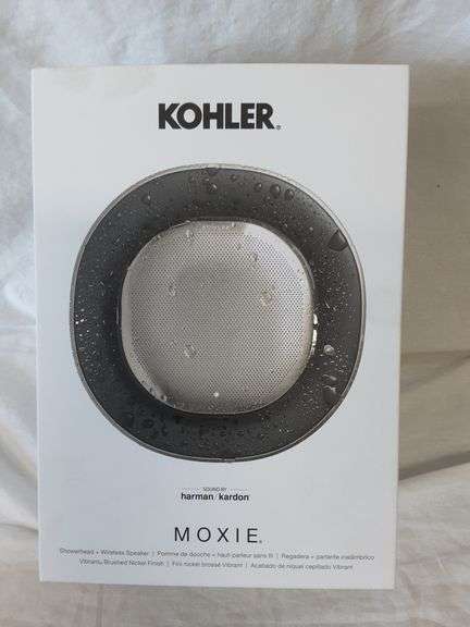 Kohler Moxie Showerhead + wireless speaker - Rideau Auctions