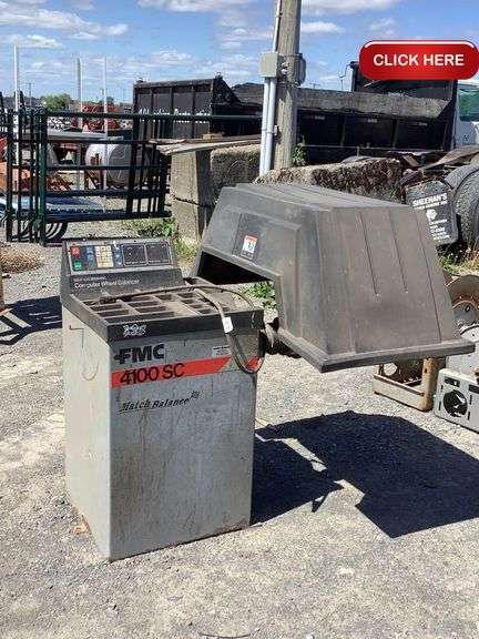 Fmc wheel balancer 4100sc - Rideau Auctions