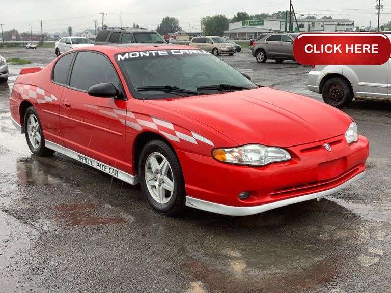 2000 Chevrolet Monte Carlo SS Coupe - Rideau Auctions