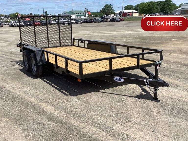 2021 AMO Trailers Landscape trailer - Rideau Auctions