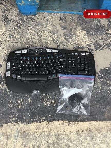 Logitech Wireless Keyboard And Wireless Mouse K350 Rideau Auctions