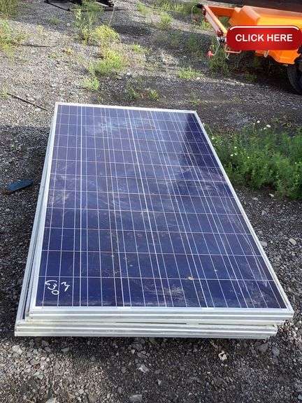 4 solar panels - Rideau Auctions
