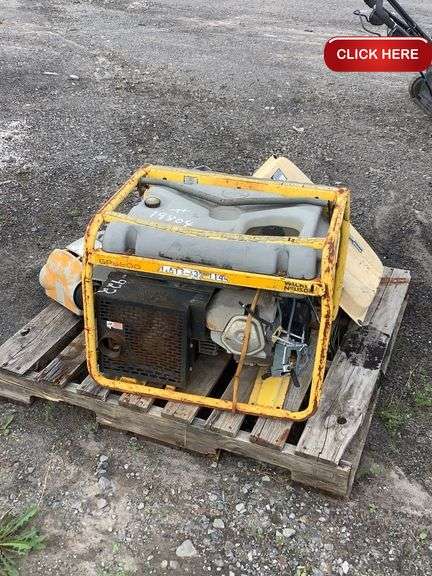 Wacker neuson generator ,mikasa mtx60, parts - Rideau Auctions