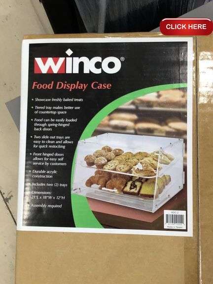Winco food display case - Rideau Auctions