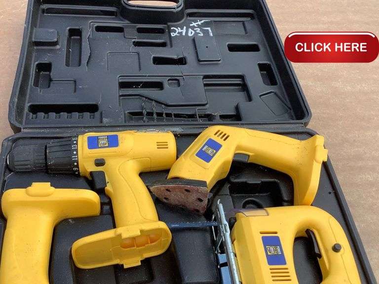 Powerfist 18v tool kit - Rideau Auctions