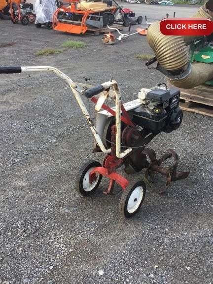 Maxim HD chain drive tiller, gas - Rideau Auctions