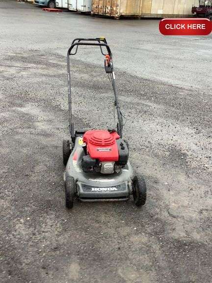 Honda hrc216 hydrostatic mower, gas - Rideau Auctions