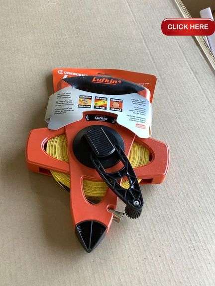 Lufkin 100’ tape - Rideau Auctions