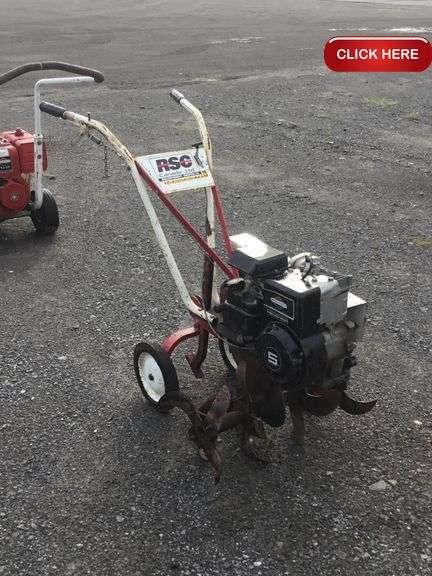 Maxim HD chain drive tiller, gas - Rideau Auctions