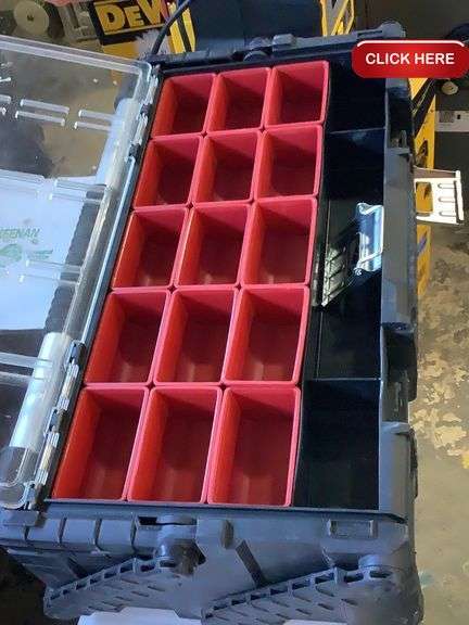 Keter pro series cantilever organizer 22 - Rideau Auctions