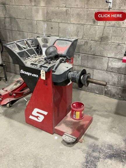 Snap-on wheel balancer , electric - Rideau Auctions