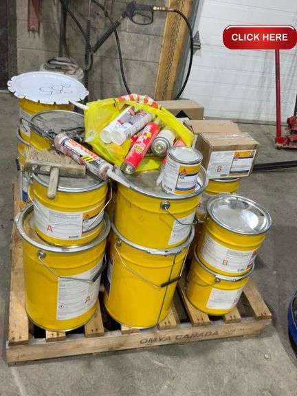 Sikadur impregnating resin for sikawrap ,hi-mod gel - Rideau Auctions
