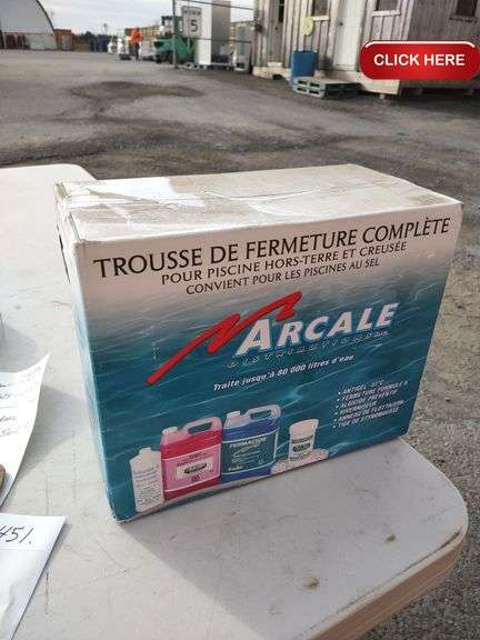 Arcale pool closing kit - Rideau Auctions