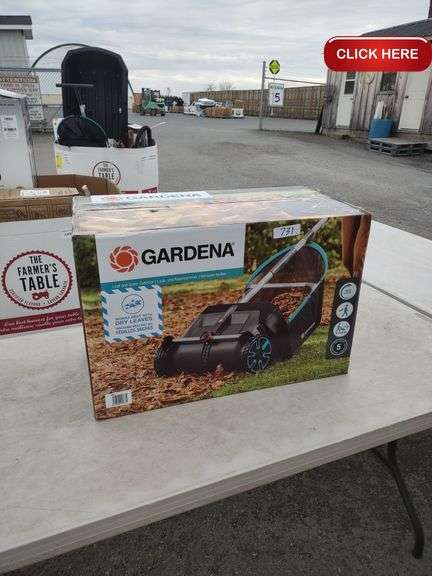 Gardena leaf,grass collector - Rideau Auctions