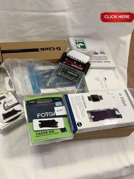 Misc Electronics Box Lot - Rideau Auctions