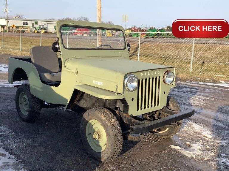 1954 CJ5 Willys Jeep 4x4 Jeep - Rideau Auctions