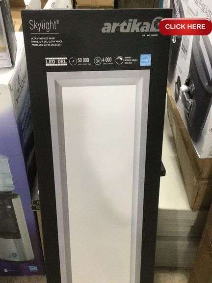 Artika skylight ultra thin LED panel - Rideau Auctions