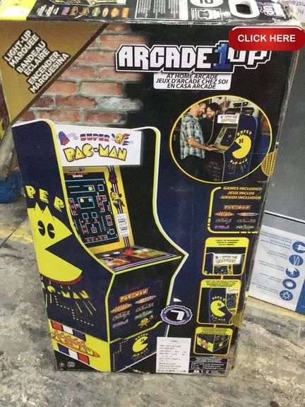 Pac-Man arcade machine - Rideau Auctions