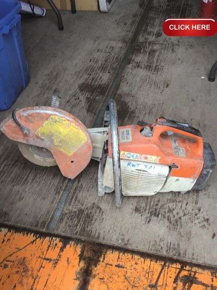 Stihl ts400 gas chop saw - Rideau Auctions
