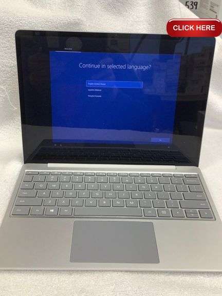 Microsoft Surface Laptop Go Rideau Auctions