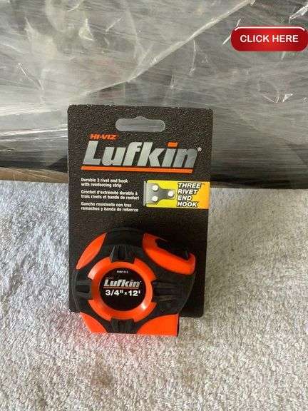 Lufkin 12’x3/4” tape - Rideau Auctions