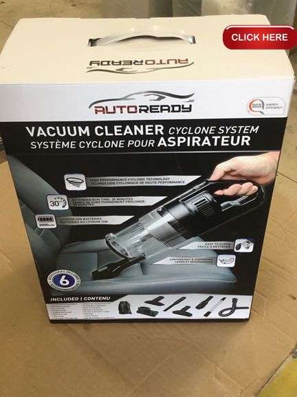 AutoReady vacuum cleaner cyclone system - Rideau Auctions