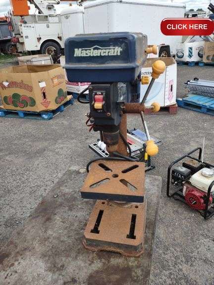 Mastercraft 8" electric drill press - Rideau Auctions